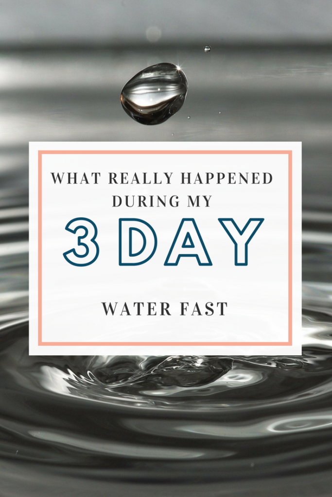 3 Day Water Fast - Angel's Angle